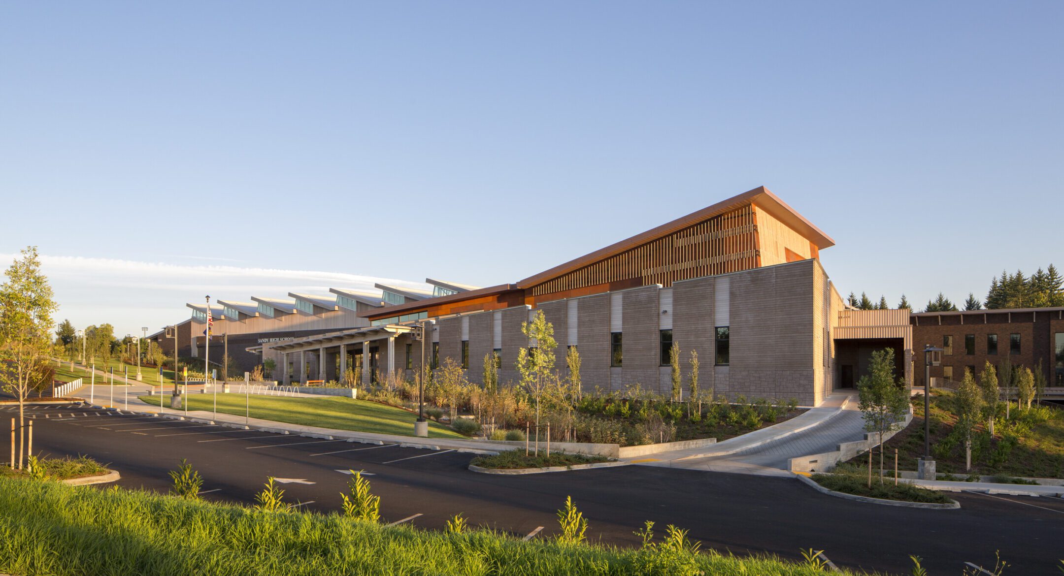 Hoffman Construction — Sandy High School