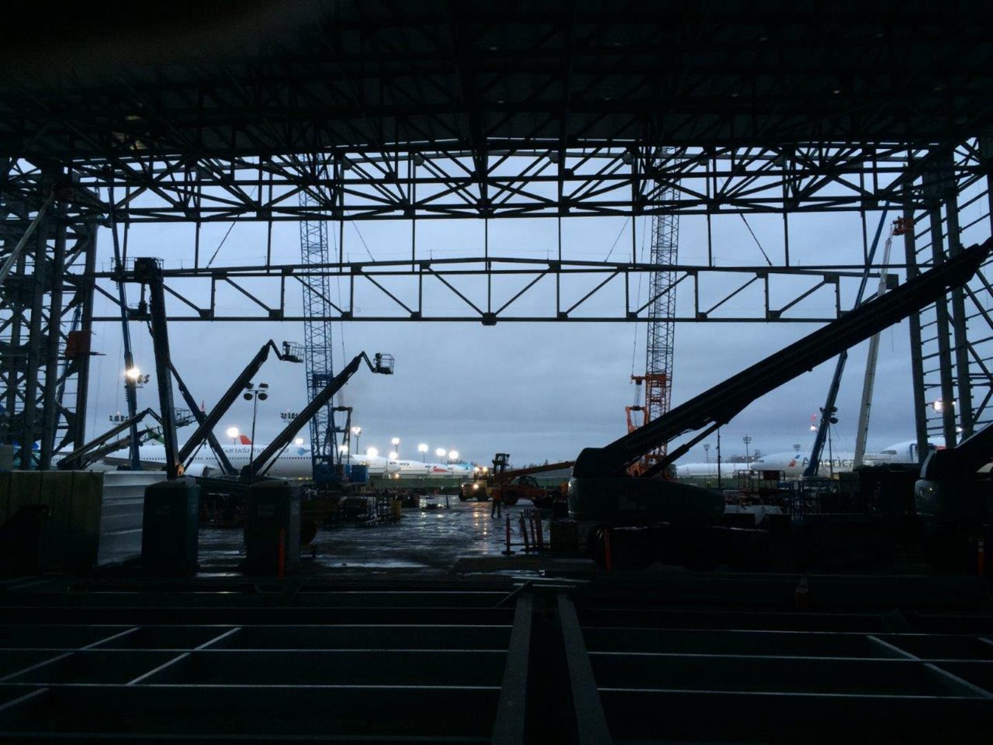 Hoffman Construction — Boeing Static Test (Building 45-12)