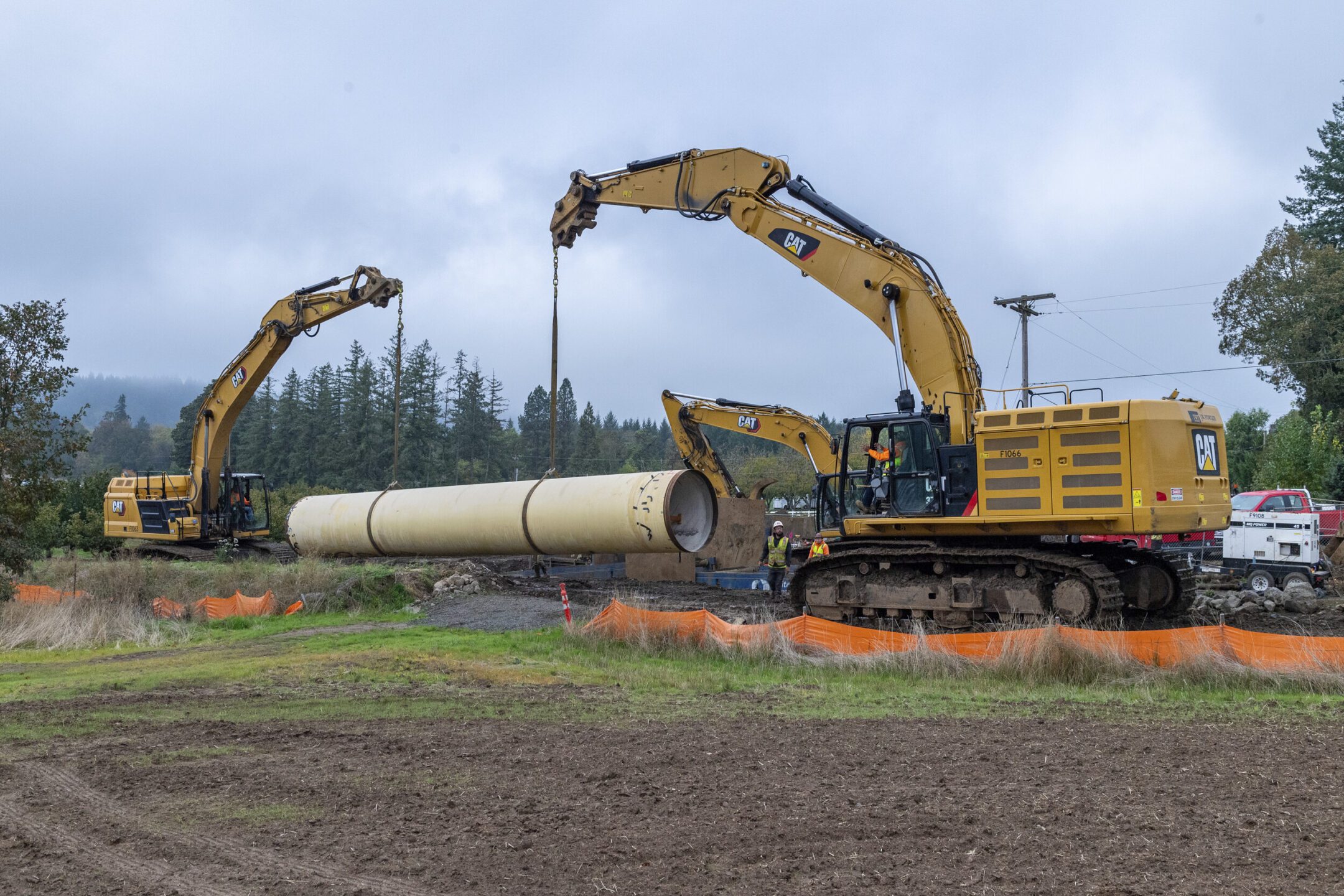 Hoffman Construction — Willamette Water Supply Reservoirs and Pipelines